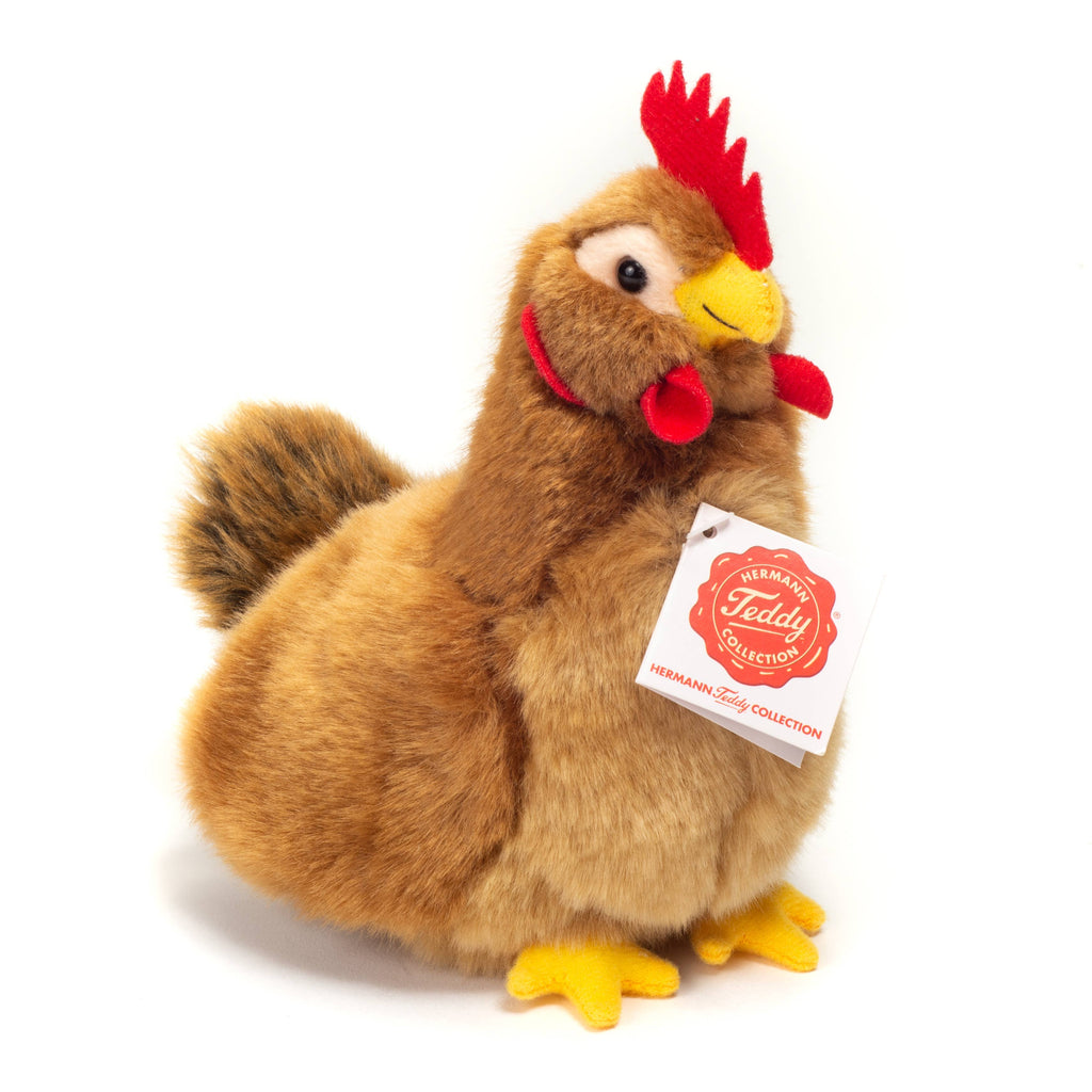 Teddy Hermann Soft Fluffy Hen | Plush Toy for Cuddles & Play – The ...