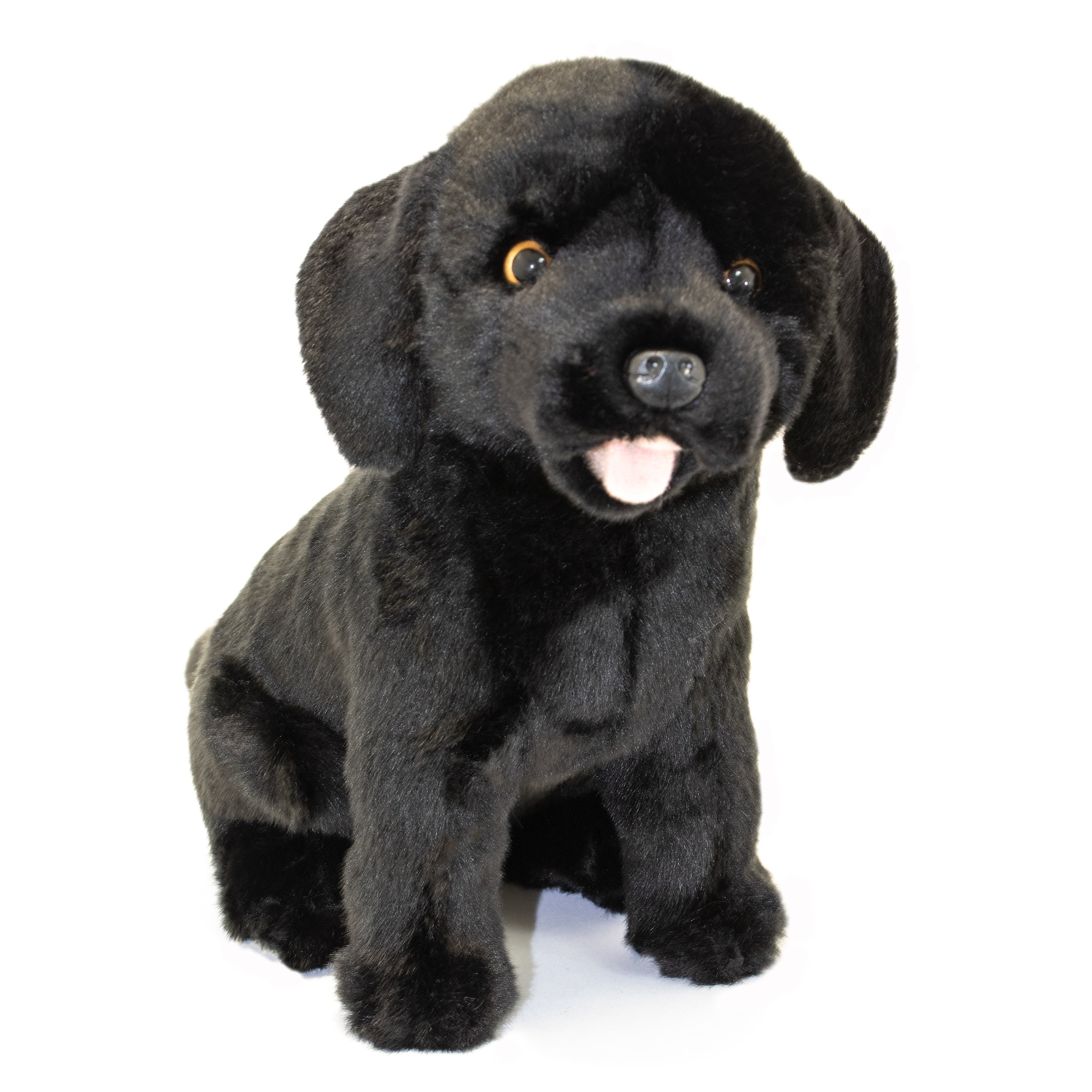 Black Labrador soft toy puppy – The Teddy Bear Shop Hobart