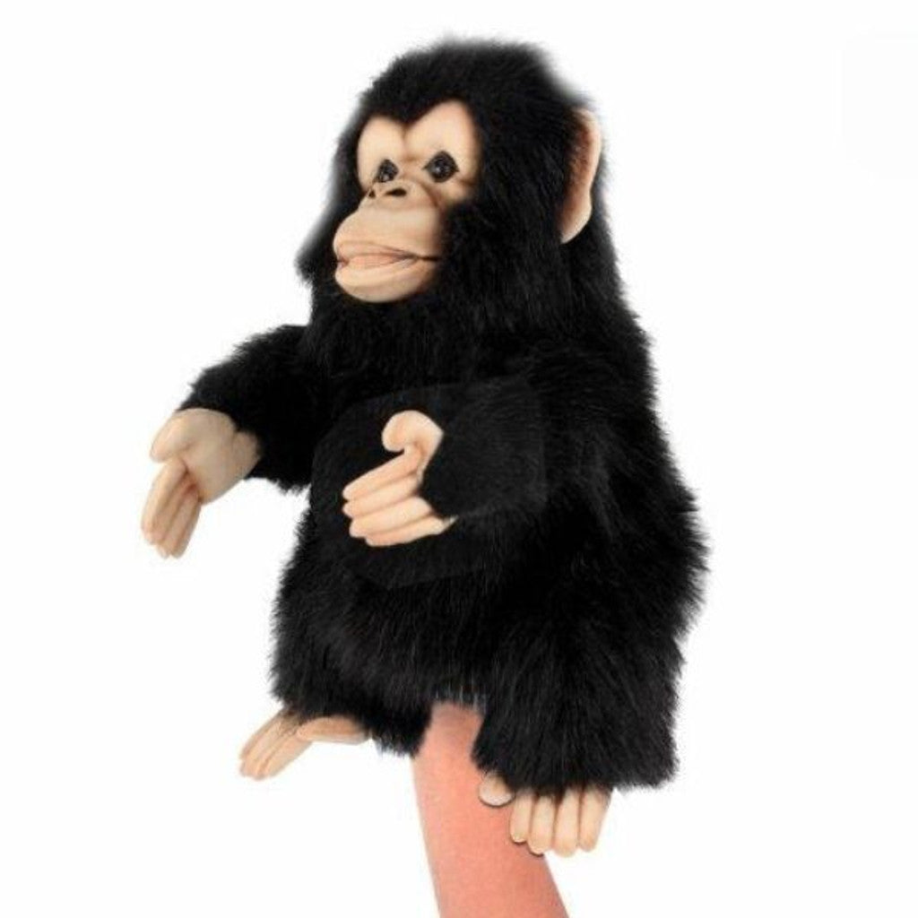 Chimp Hand Puppet - Hansa – The Teddy Bear Shop Hobart