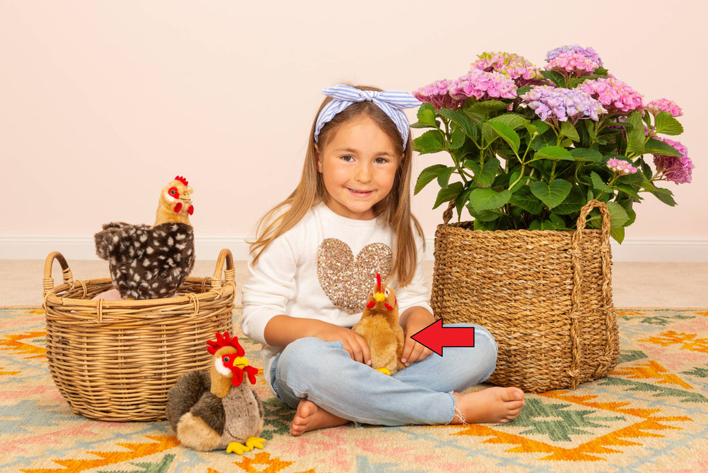 Teddy Hermann Soft Fluffy Hen | Plush Toy for Cuddles & Play – The ...