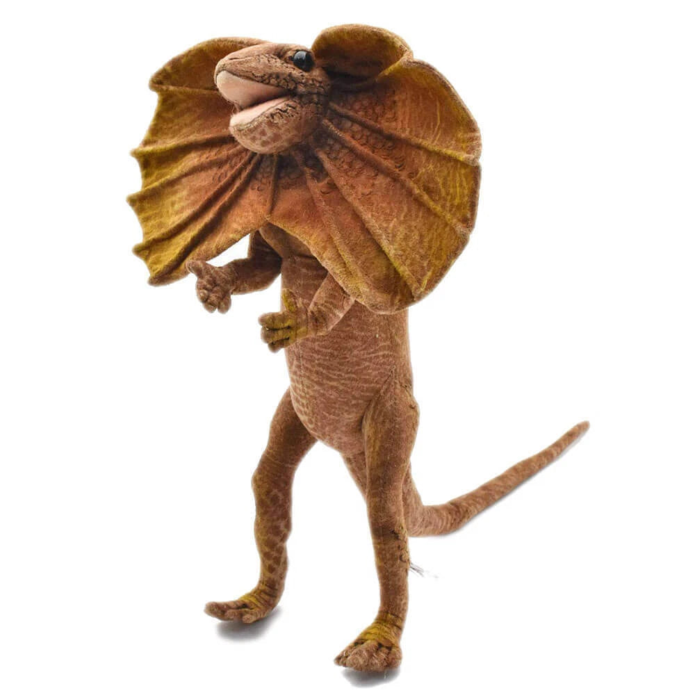 Frilled Neck Lizard Plush by Hansa – Realistic Australian Reptile Toy ...