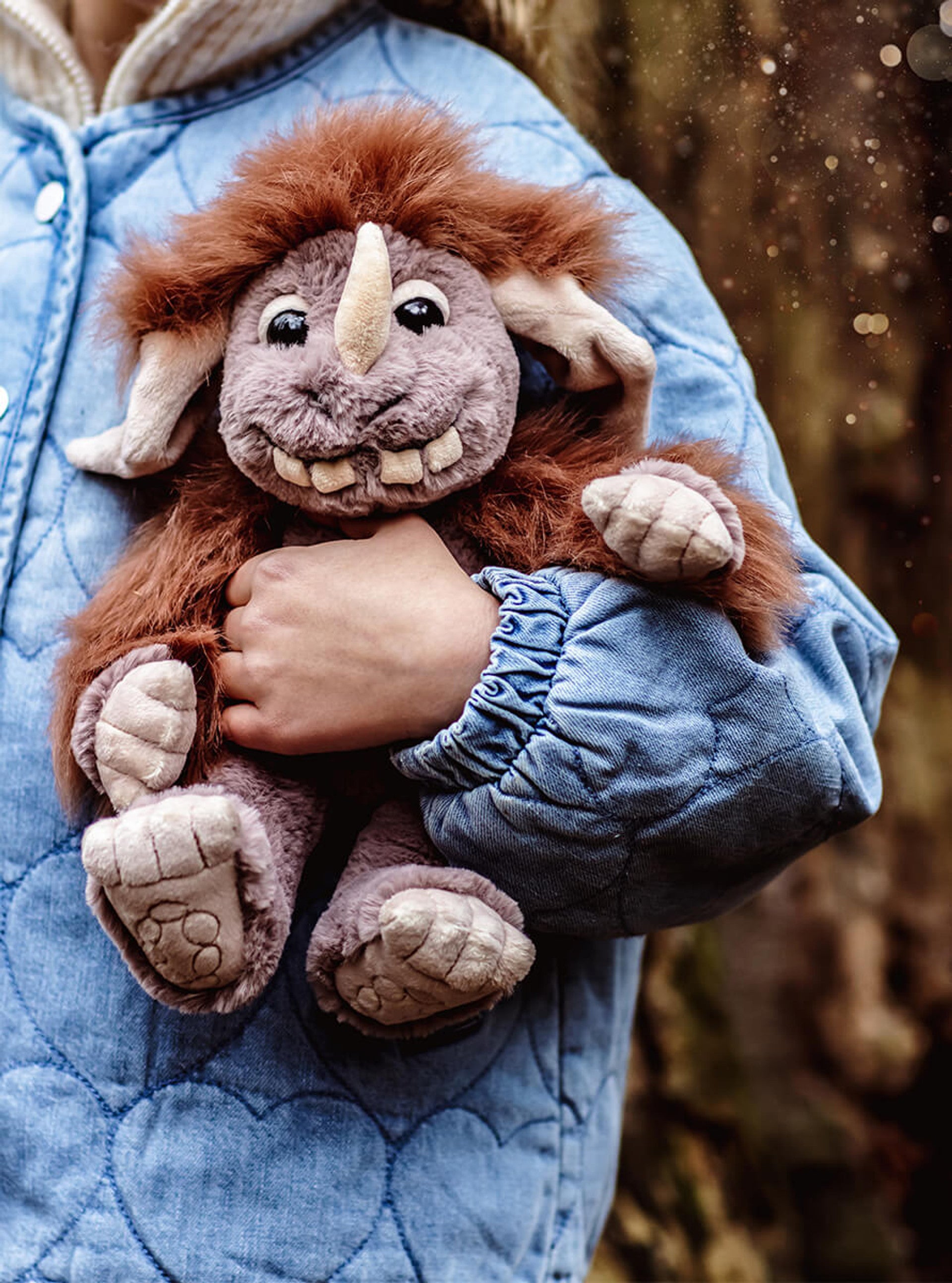Pebble by Charlie Bears – Bear & Me 2025 | Soft Plush Ogre for Magical ...