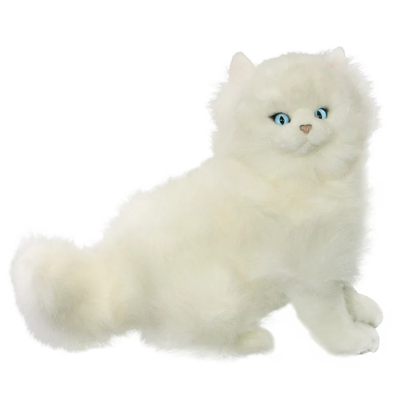 White Persian Cat soft plush toy – The Teddy Bear Shop Hobart